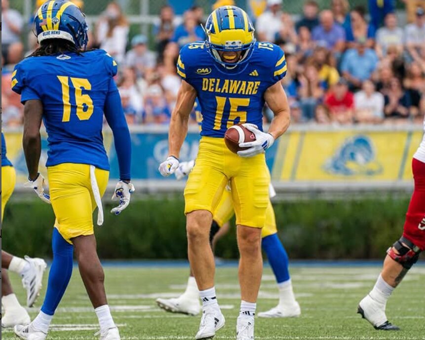 Delaware Football: WR Jake Thaw talks family, football, and his future